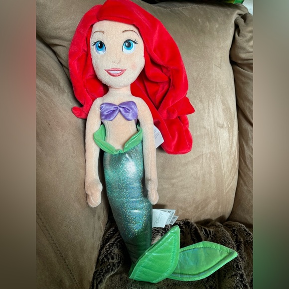 Disney | Toys | Ariel Soft Doll Disney Store Medium Plush | Poshmark